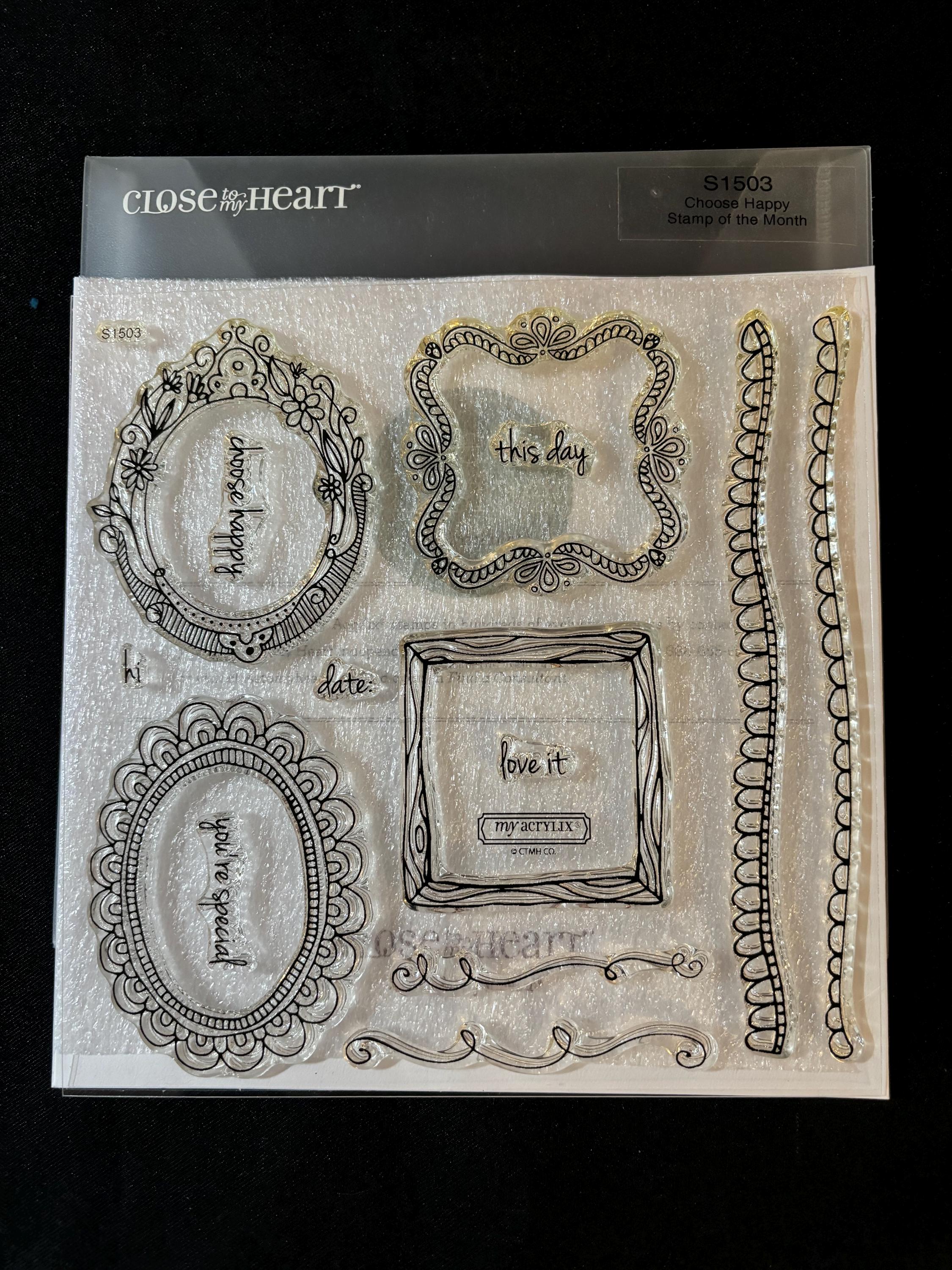 Close to My Heart | CTMH | Stamp Sets | Acrylic Stamps | Flowers | Home ...