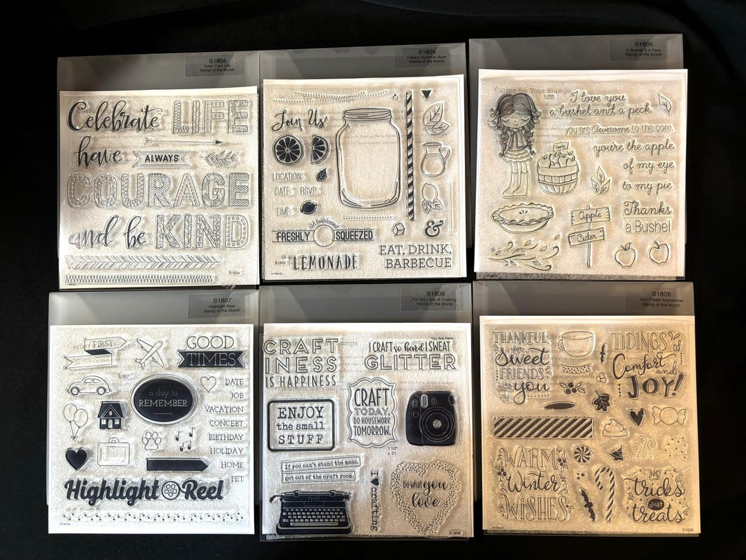 Close to My Heart | CTMH | Stamp Sets | Acrylic Stamps | Travel ...
