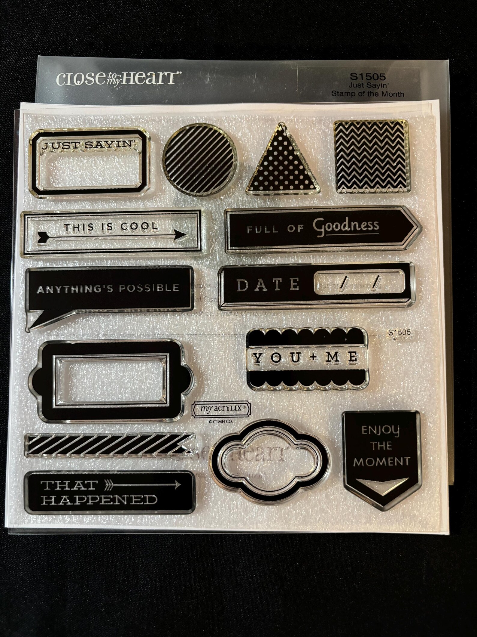 Close to My Heart | CTMH | Stamp Sets | Acrylic Stamps | Flowers | Home ...