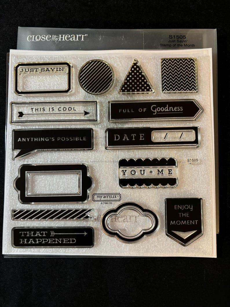 Close to My Heart | CTMH | Stamp Sets | Acrylic Stamps | Flowers | Home ...