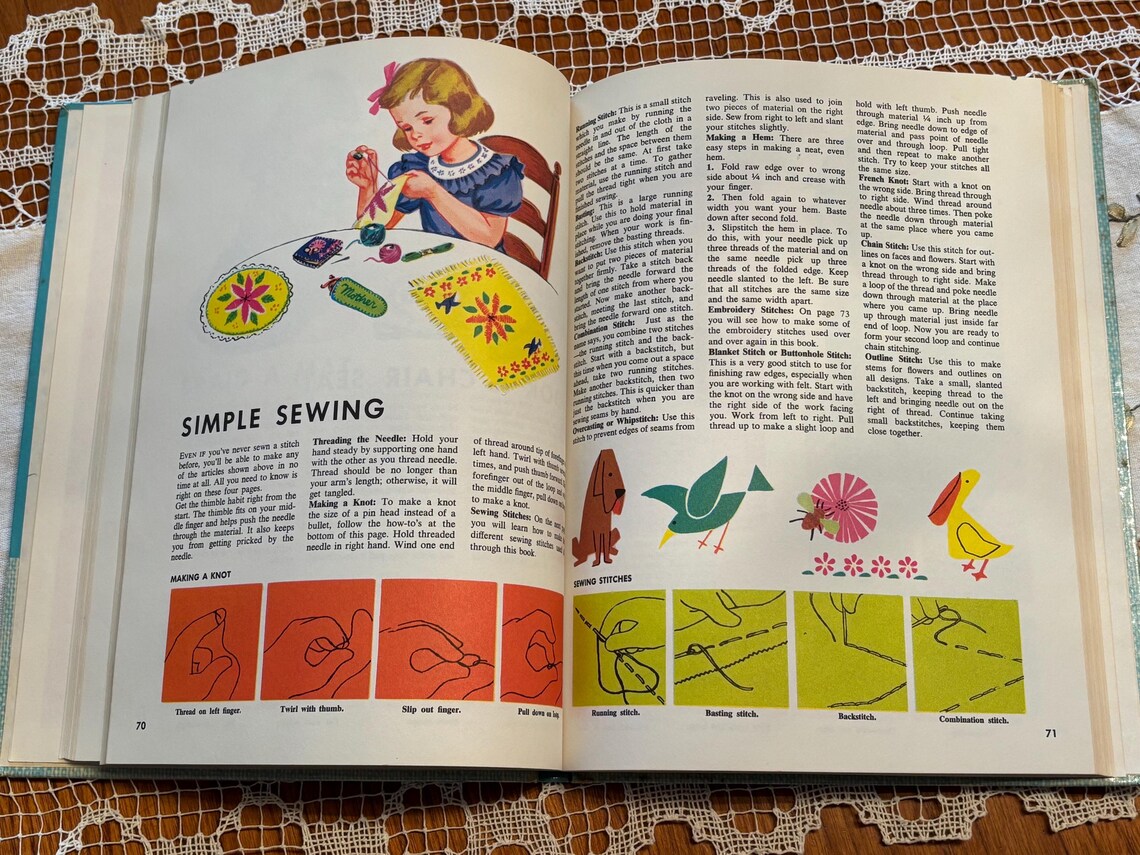 Mccall's Giant Golden Make-it-book 1968 | Vintage Craft and Activity ...