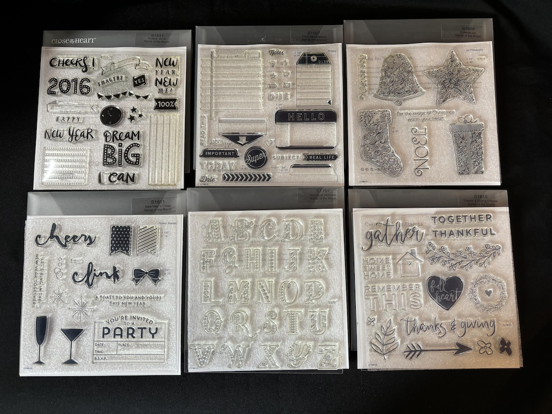 Close to My Heart | CTMH | Stamp Sets | Acrylic Stamps | Christmas ...