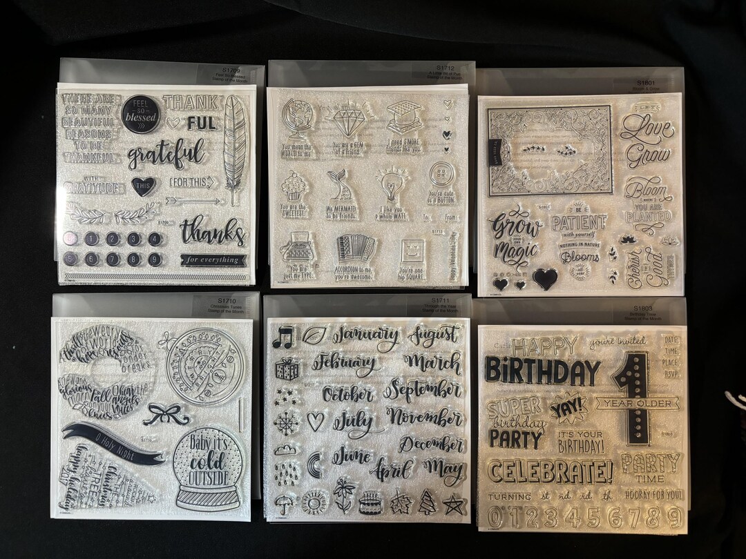Close to My Heart | CTMH | Stamp Sets | Acrylic Stamps | Seasons ...