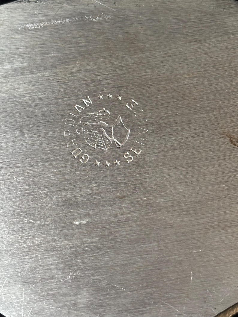 Guardian Service Aluminum Casserole With Glass Lid | Mid Century ...