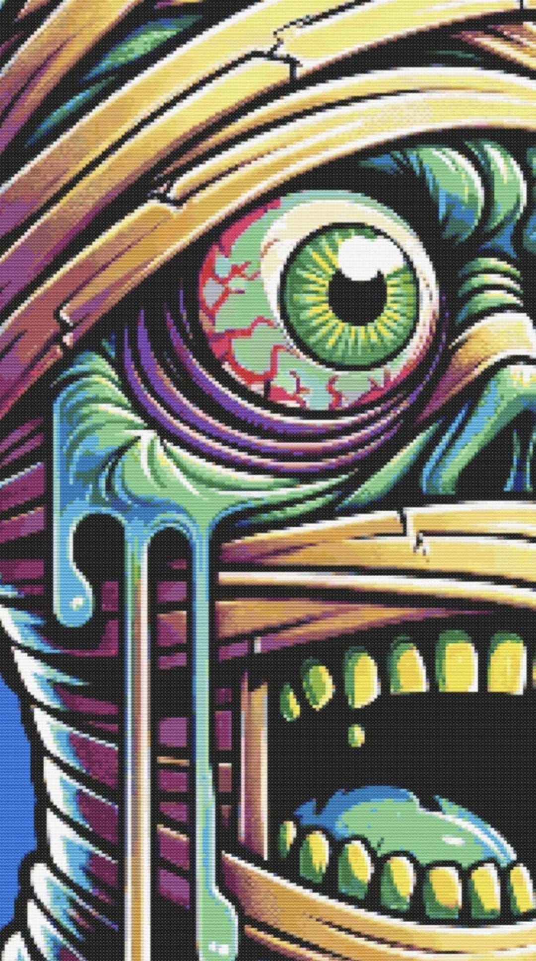 Mummy Cross Stitch Pattern - Etsy