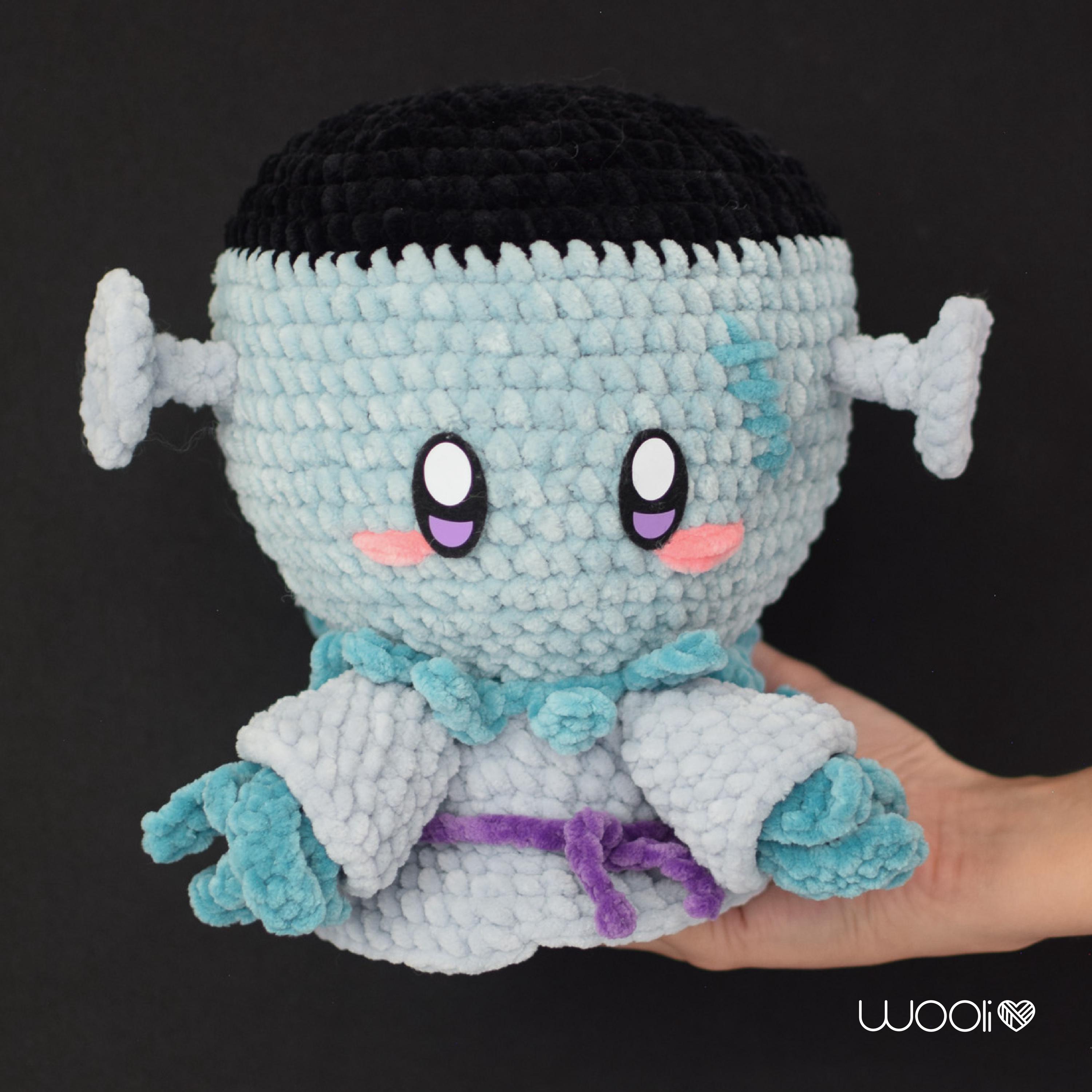 Fran the Monster Scarecrow (PDF Amigurumi Crochet Pattern) English and ...