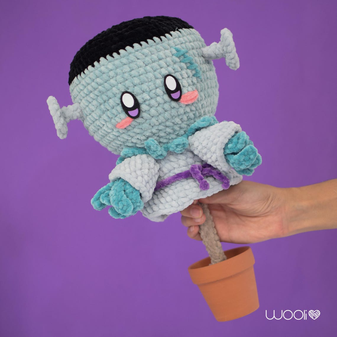 Fran the Monster Scarecrow (PDF Amigurumi Crochet Pattern) English and ...