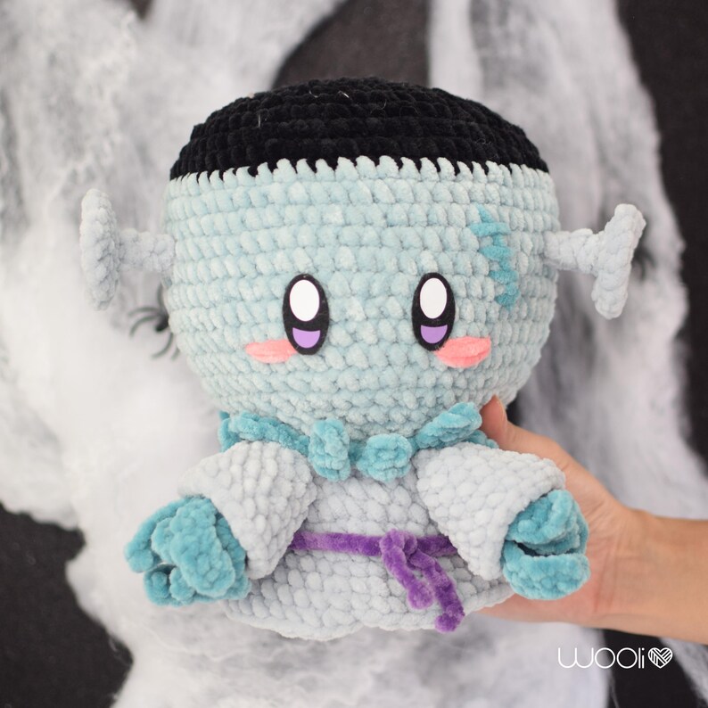 Fran the Monster Scarecrow (PDF Amigurumi Crochet Pattern) English and ...