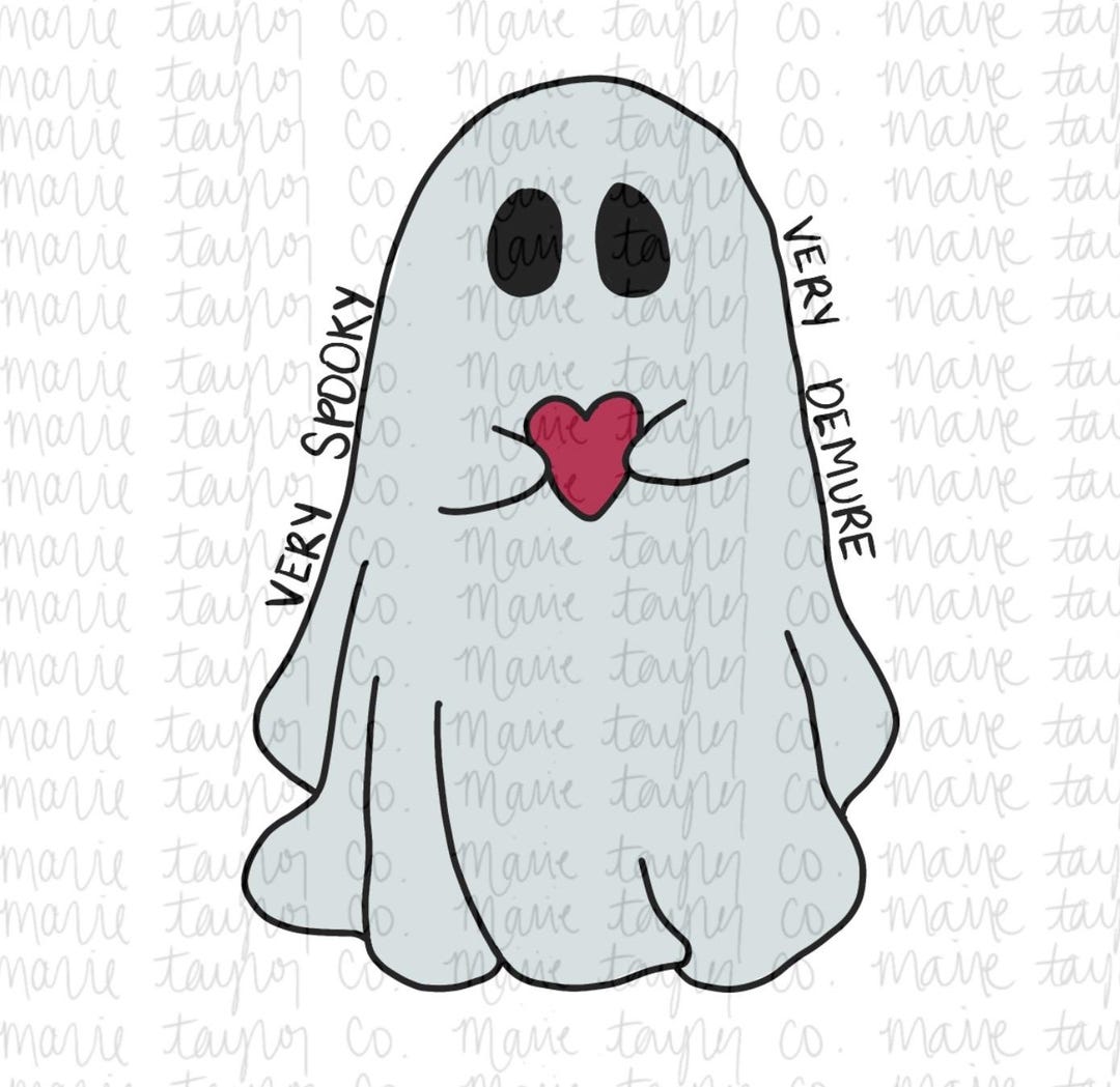 PNG DEMURE GHOST - Etsy