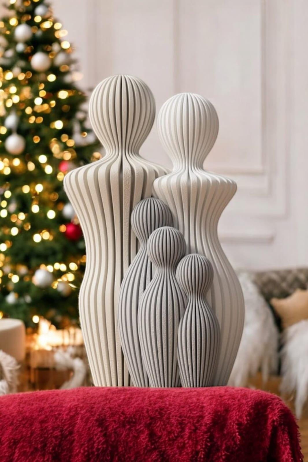 Family Statue Three Children 3D STL File for 3D Printer, FDM Print File ...