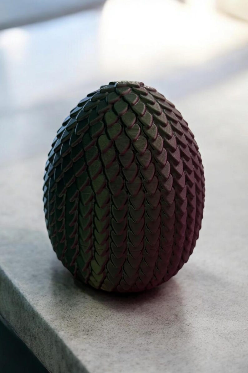 Dragon Egg 3D STL File for 3D Printer, 3d Model, FDM Print File, SLA ...