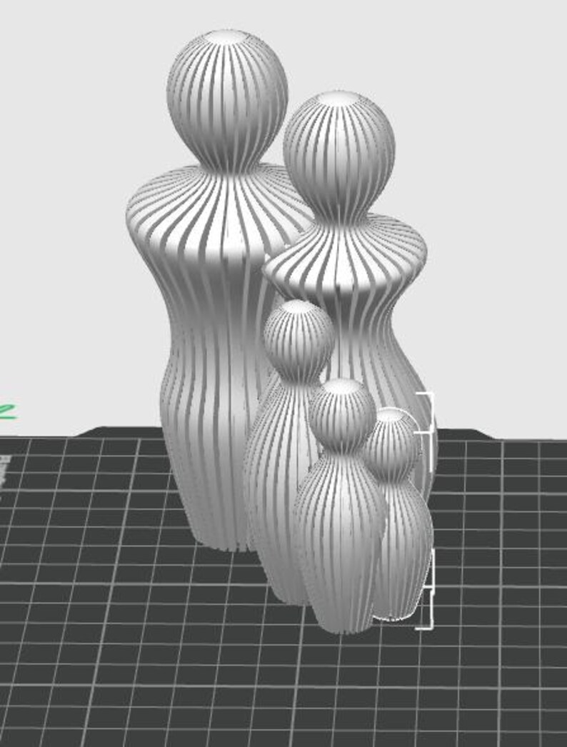 Family Statue Three Children 3D STL File for 3D Printer, FDM Print File ...