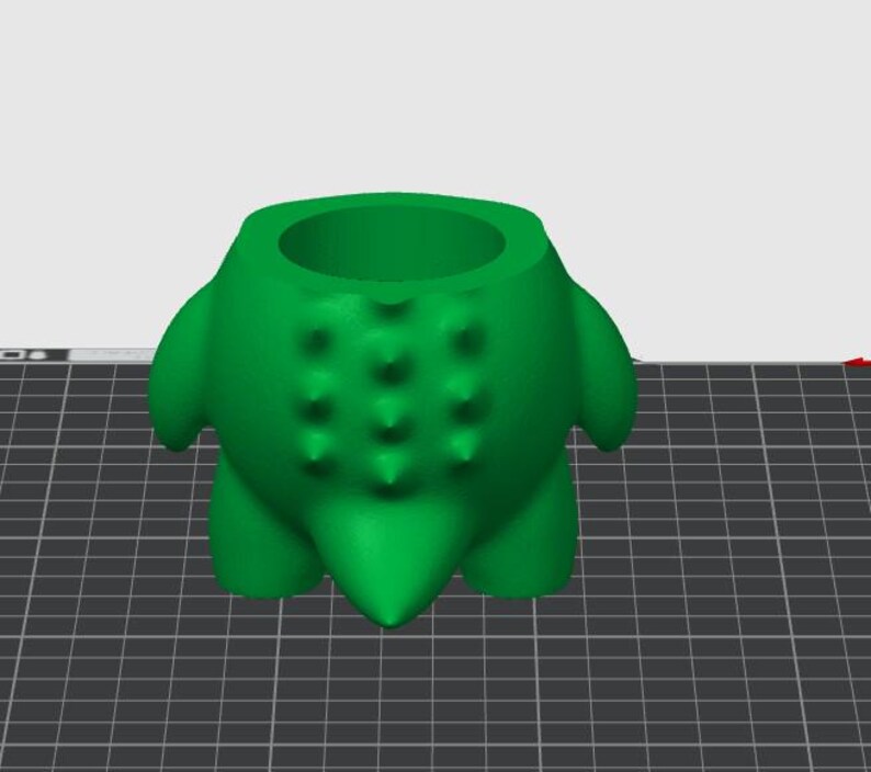 Gengar Pot Vase STL File, 3D Print Model Planter 3d Print Ready STL ...
