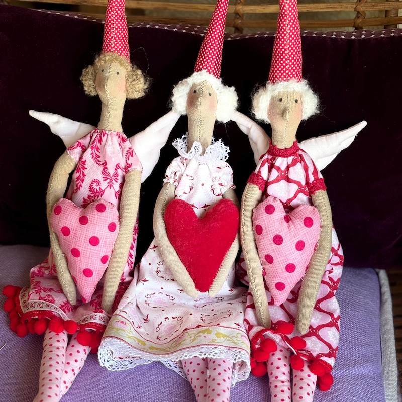 Tilda Angel Doll - Etsy