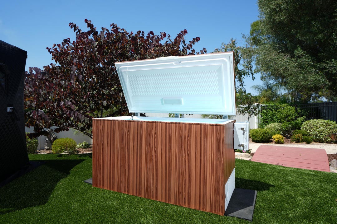 Cold Plunge - Converted Chest Freezer | Ice Bath for Recovery | Cold ...