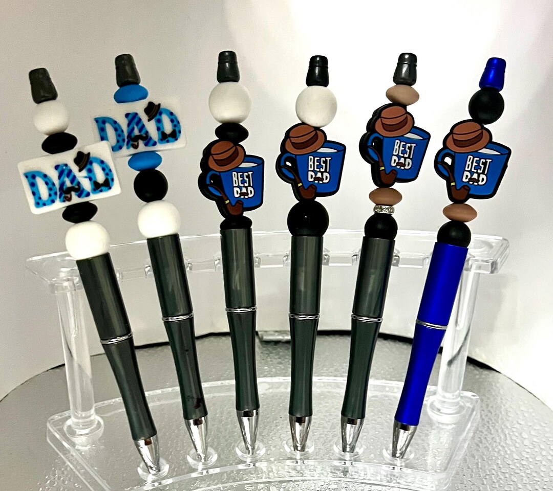 Father's Day Beaded Pen, Dad Gift, Gift for Him, Handmade Pen - Etsy