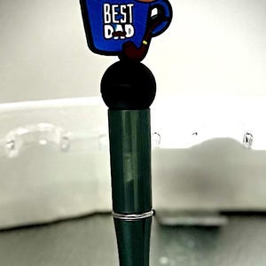 Father's Day Beaded Pen, Dad Gift, Gift for Him, Handmade Pen - Etsy
