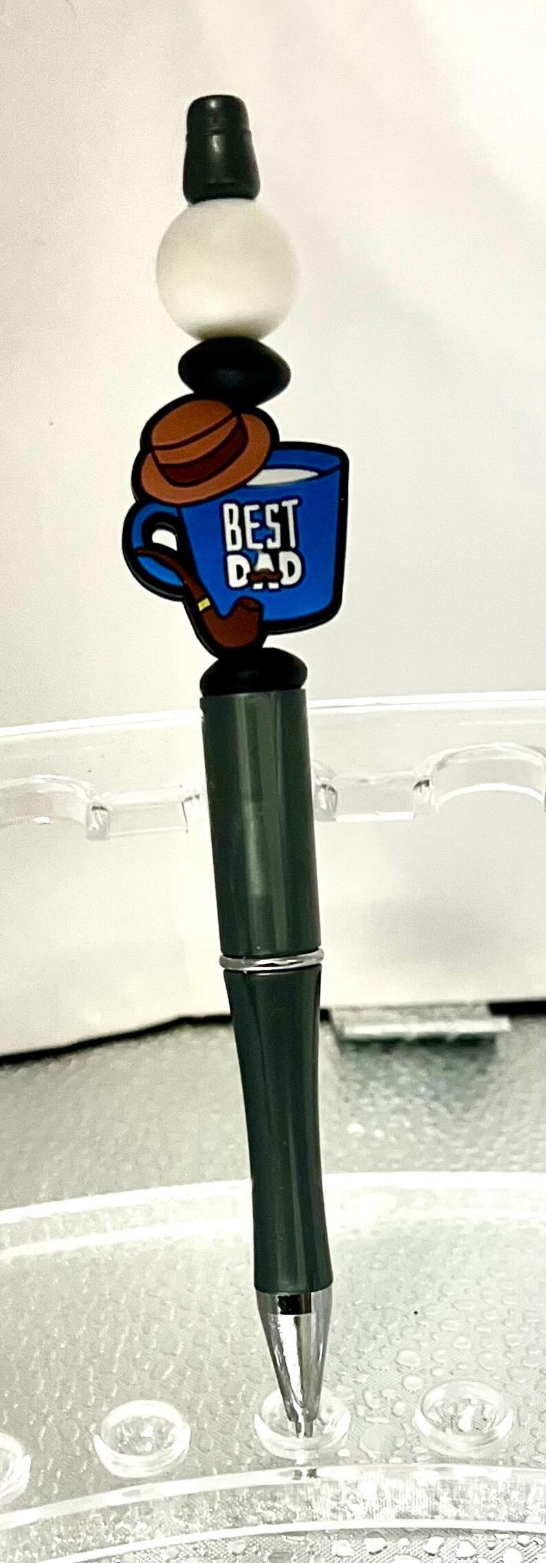 Father's Day Beaded Pen, Dad Gift, Gift for Him, Handmade Pen - Etsy