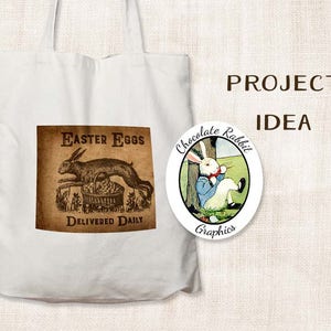 Primitive Easter Labels, Printable Country Store Easter, Digital Easter ...