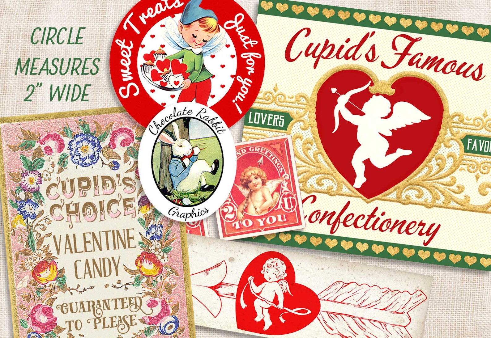 Valentine Candy Labels Printable Valentine Treat Tags - Etsy