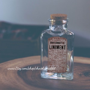 Quack Medicine Apothecary Bottle Labels, Digital Country Primitive ...