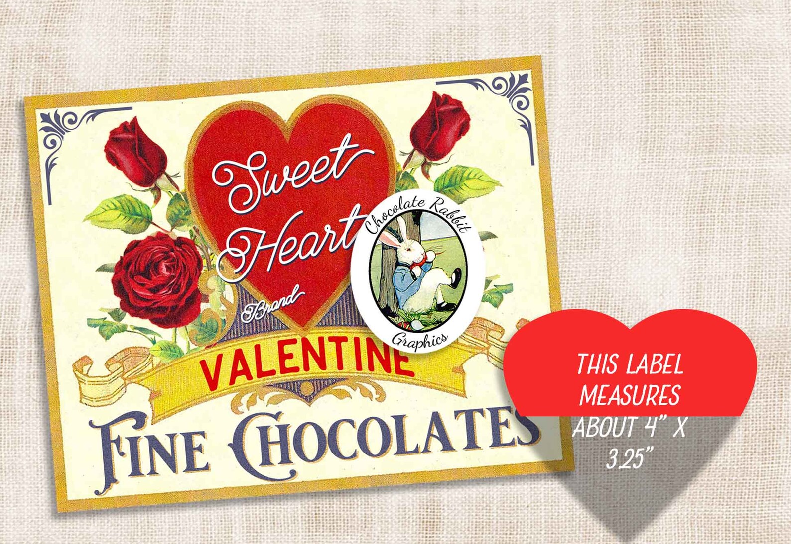 Valentine Candy Labels Printable Valentine Treat Tags - Etsy