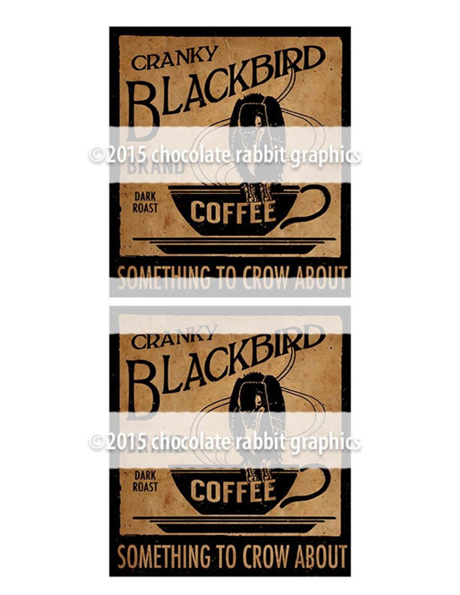 Coffee Label Tag Vintage Style Primitive Prim Country Kitchen - Etsy