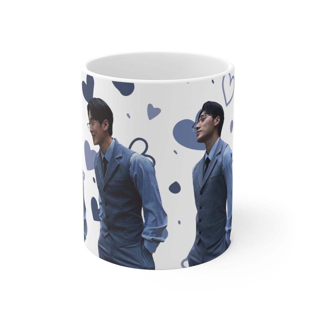 Kpop San Ateez Ceramic Mug, K Pop Fan Gift, Kpop Group Merch, Ateez ...