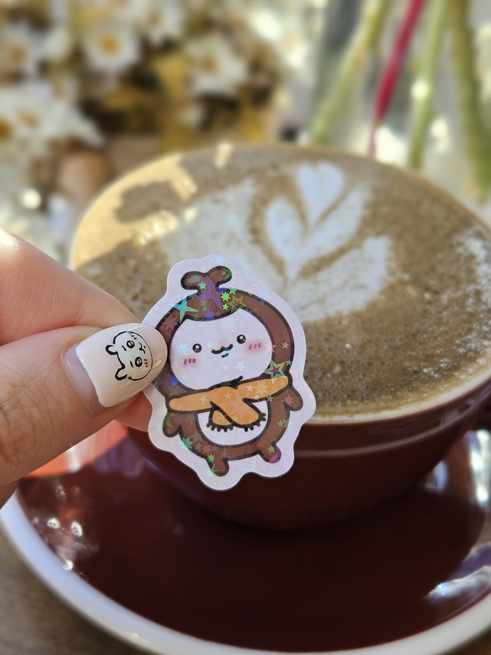 Chiikawa Hachiware Usagi Autumn Holo Stickers With Bonus Chiikabu - Etsy