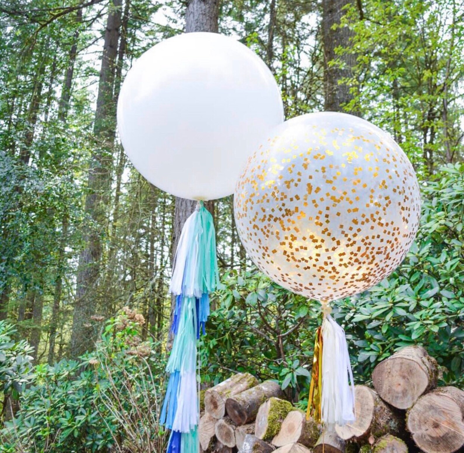 Balloon With Balloon Tassels Balloon Tails Balloon Tassles | Etsy