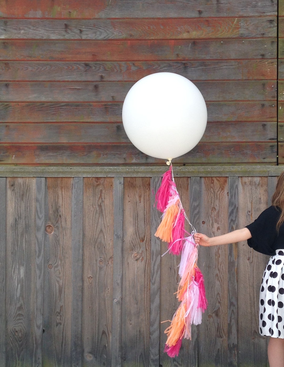 36 Giant Balloon With Balloon Tassels Balloon Tails Balloon Tassles ...