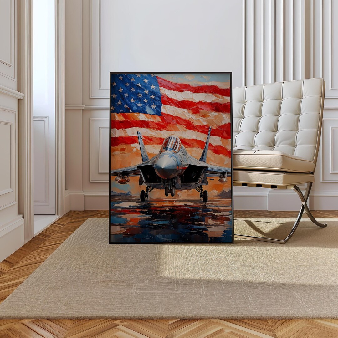 Airforce Painting Fighter Jet Poster | Airforce Prints | US Airforce ...