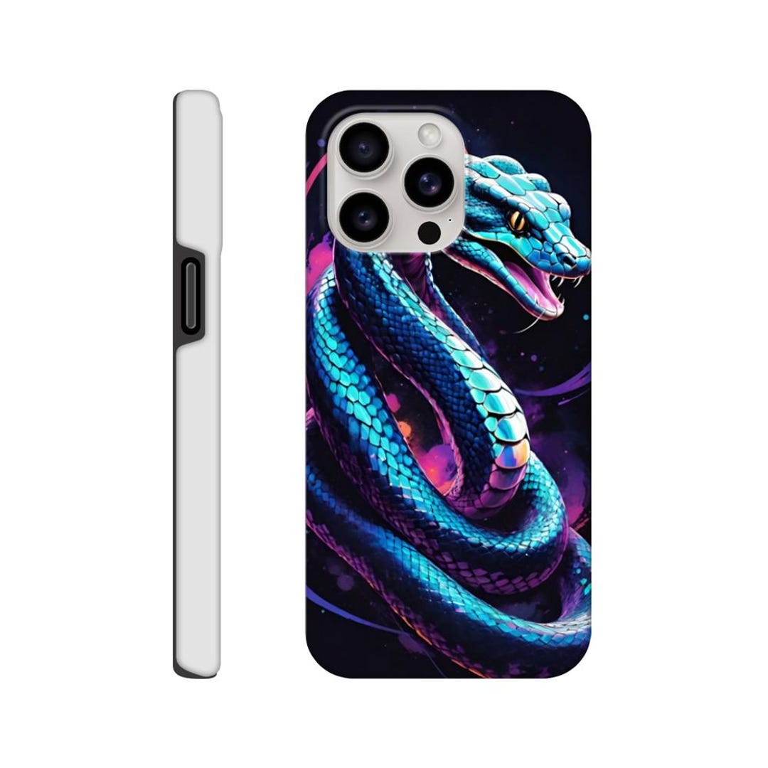 Neon Serpent Rising: Electric Dreams - Etsy