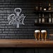 Personalized Beer Me Metal Wall Art • Custom Bar Pub Steel Wall Sign ...