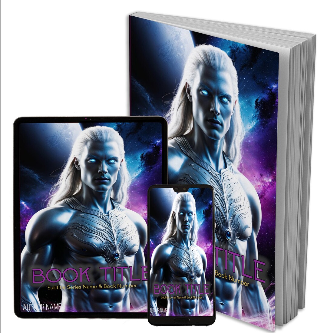 Syfi Romance, Pre-made Book Cover Bundle, Kindle Pre-made Cover, Audio ...
