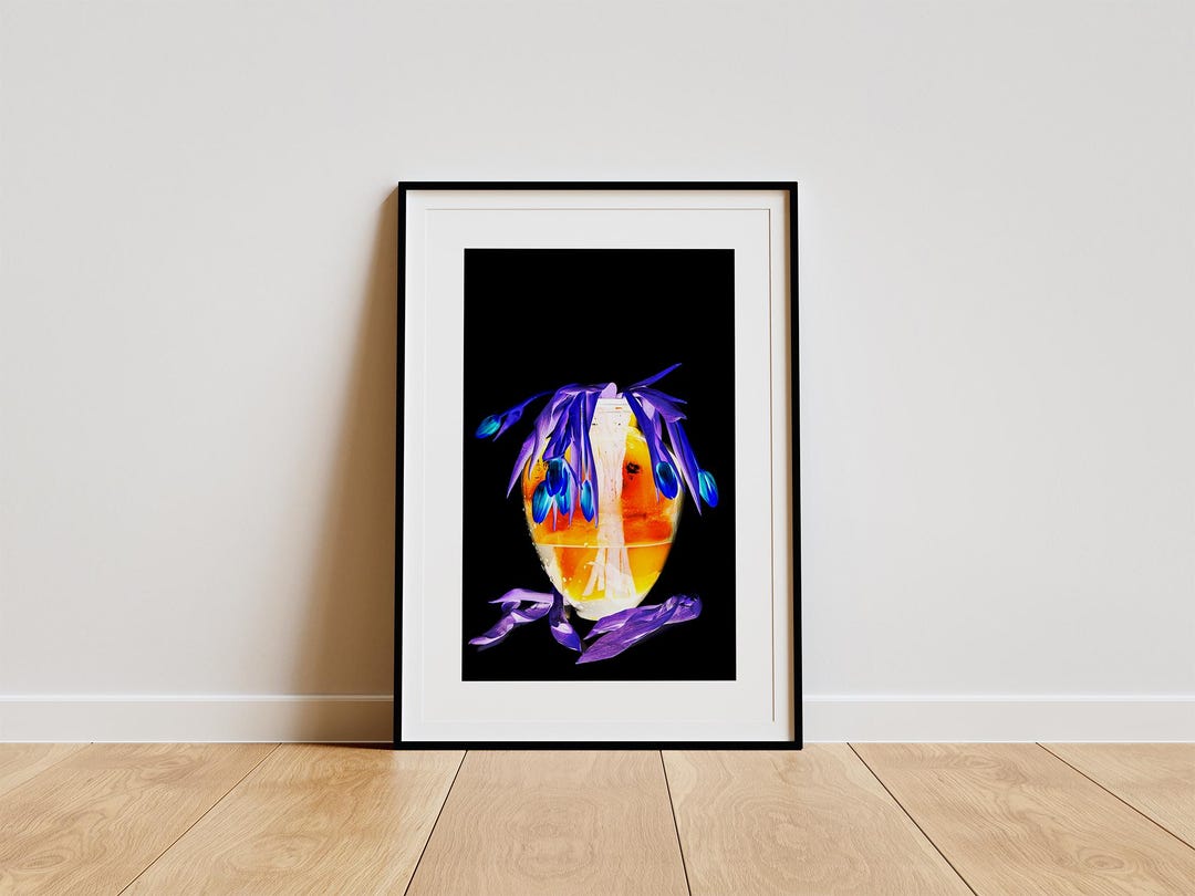 Negative Flowers Wall Art, Water, Nature, Photography, Still Life, Art ...