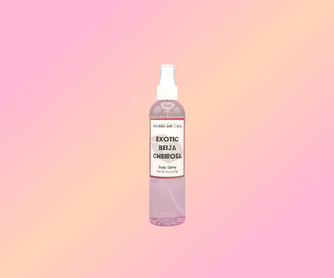 Exotic Beija Cheirosa Body Spray, 8oz, Fragrance Spray, Hand Poured ...