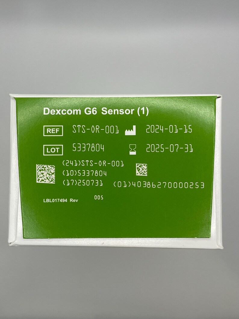 Dexcom G6 Single Sensor - Etsy