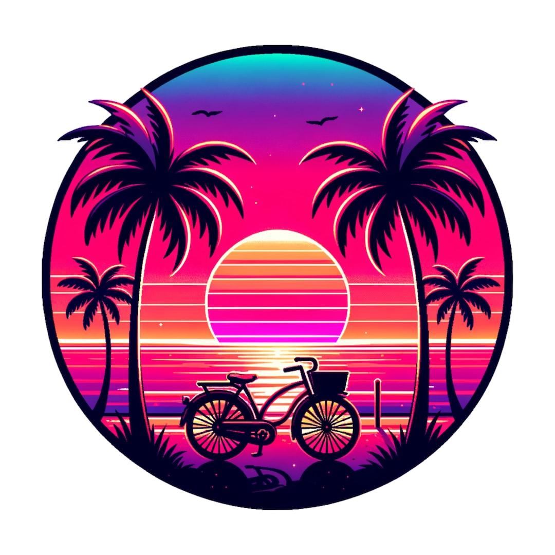 Retro Style Transparent PNG, Sublimation Design, Colorful Clipart ...