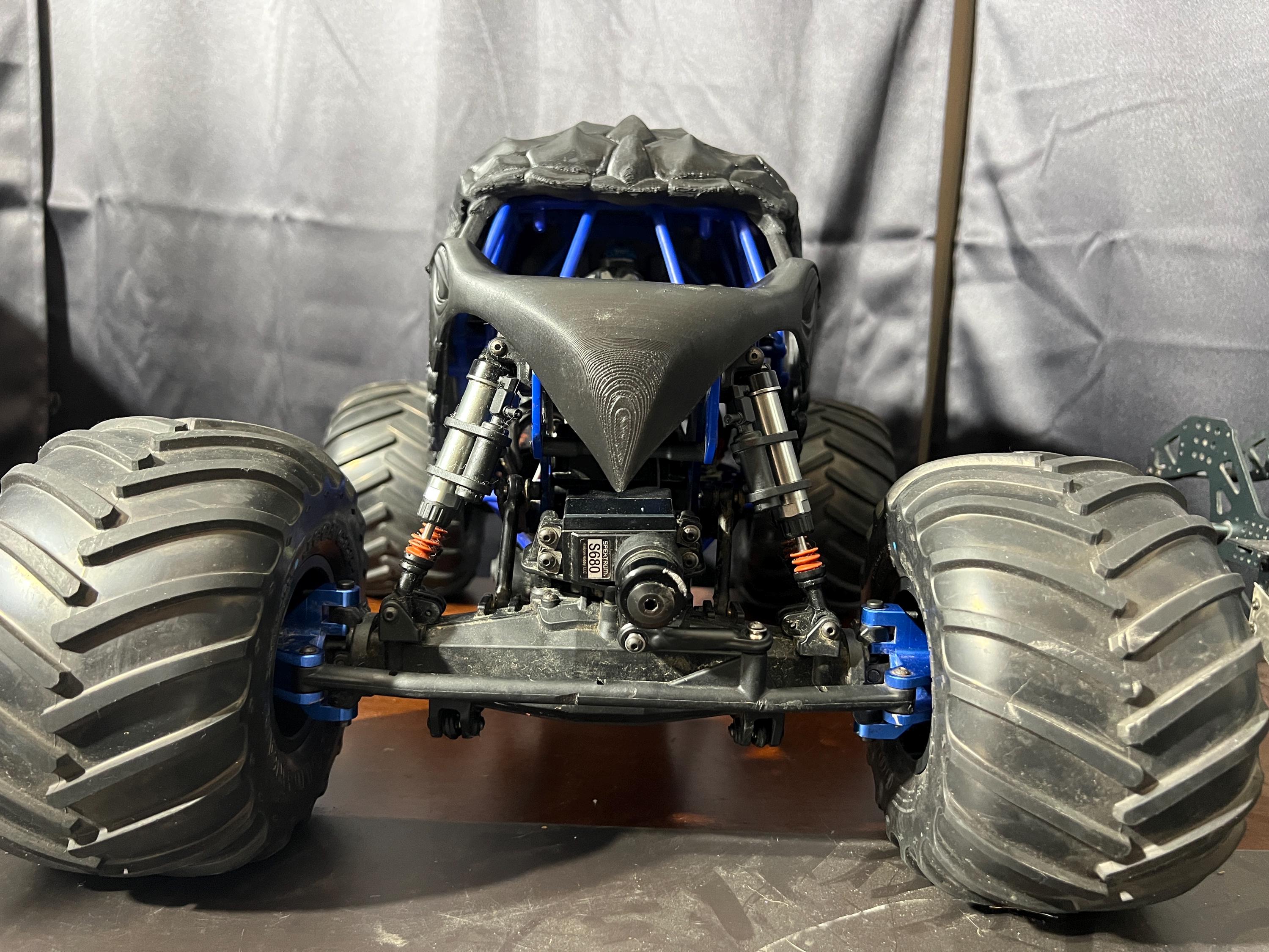 Losi LMT Shell Shock’ed Custom War Turtle Body 1/10 Scale R/C Body - Etsy