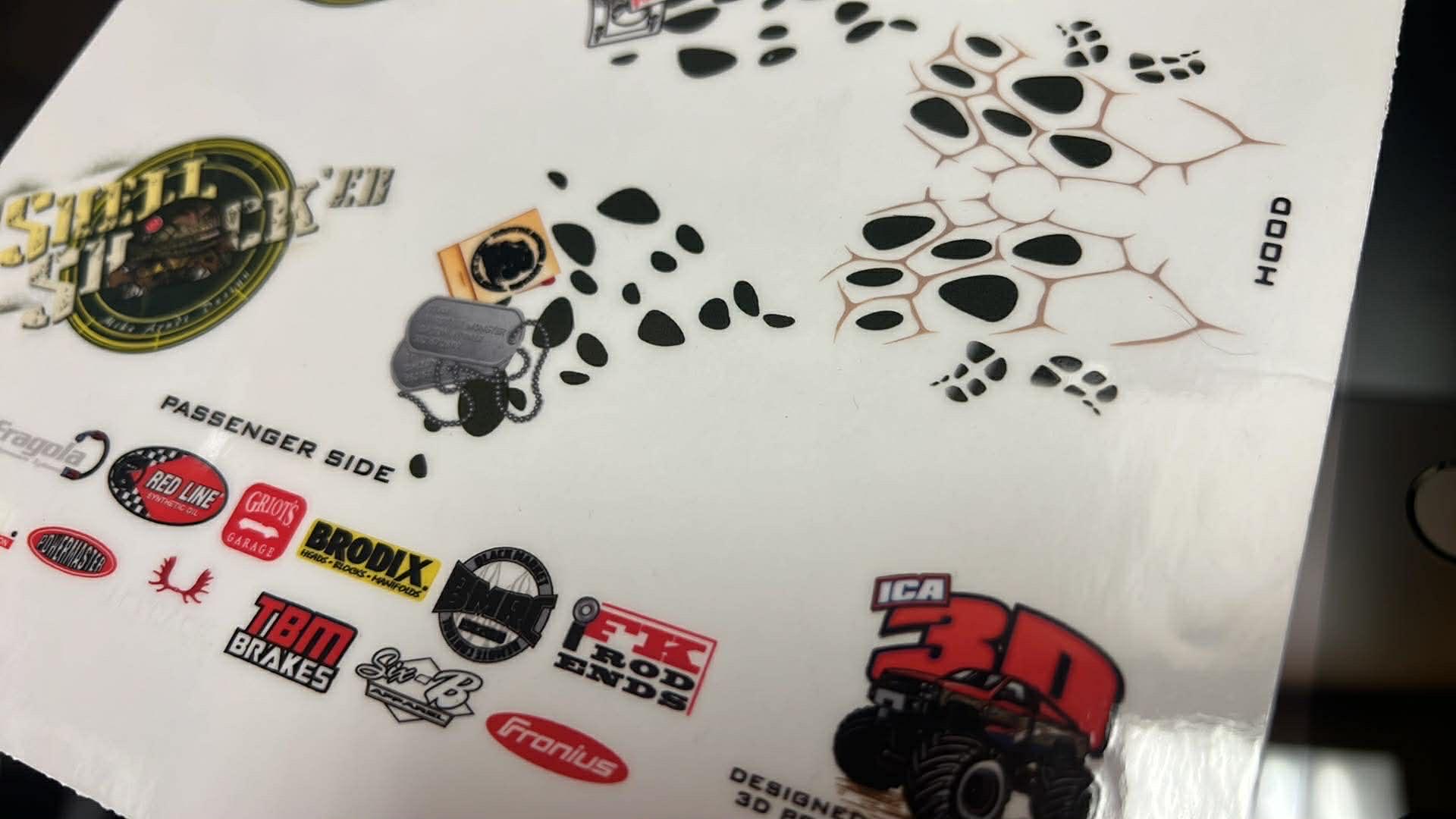 Officially Licensed Shell Shock’ed Decal Kits - Etsy