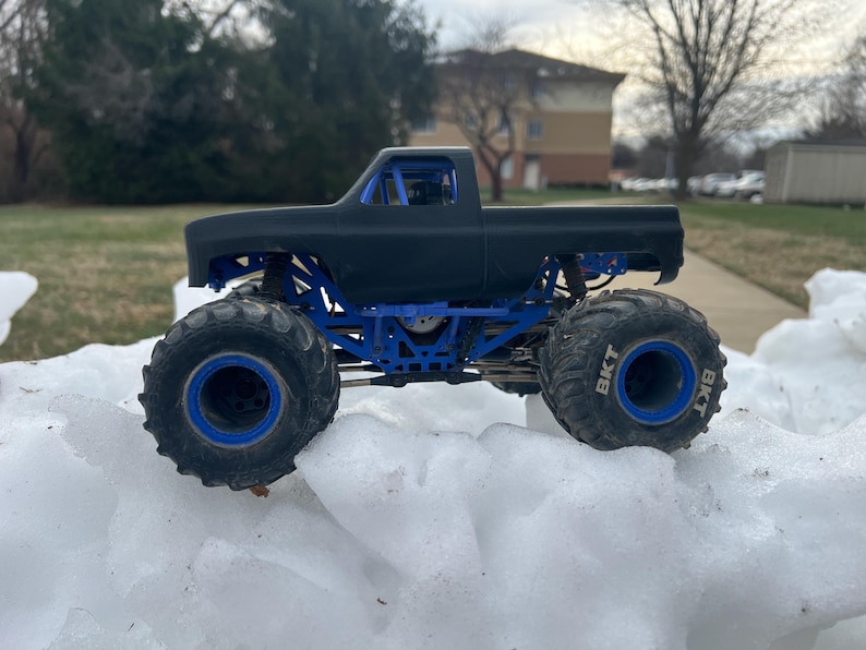 Losi Mini LMT and LMT 80’s K10 Style RC Body 1/10 or 1/18 Scale Ready ...