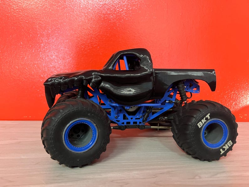 Losi Mini LMT and LMT Custom Skull Head RC Body! 1/18 or 1/10 Scale ...