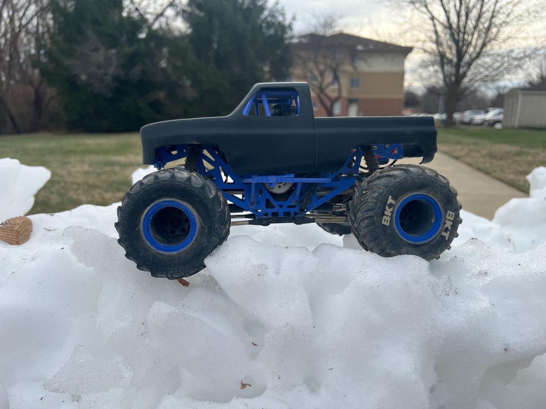Losi Mini LMT and LMT 80’s K10 Style RC Body 1/10 or 1/18 Scale Ready ...