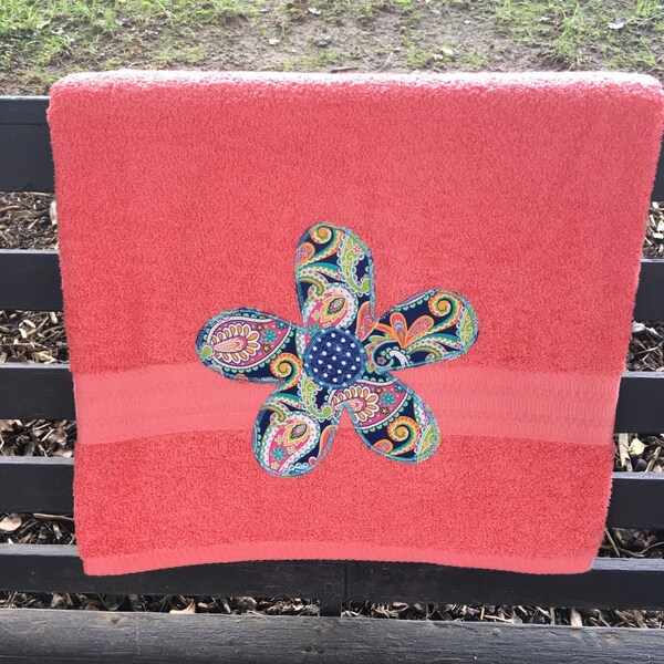 Flower Towel - Etsy