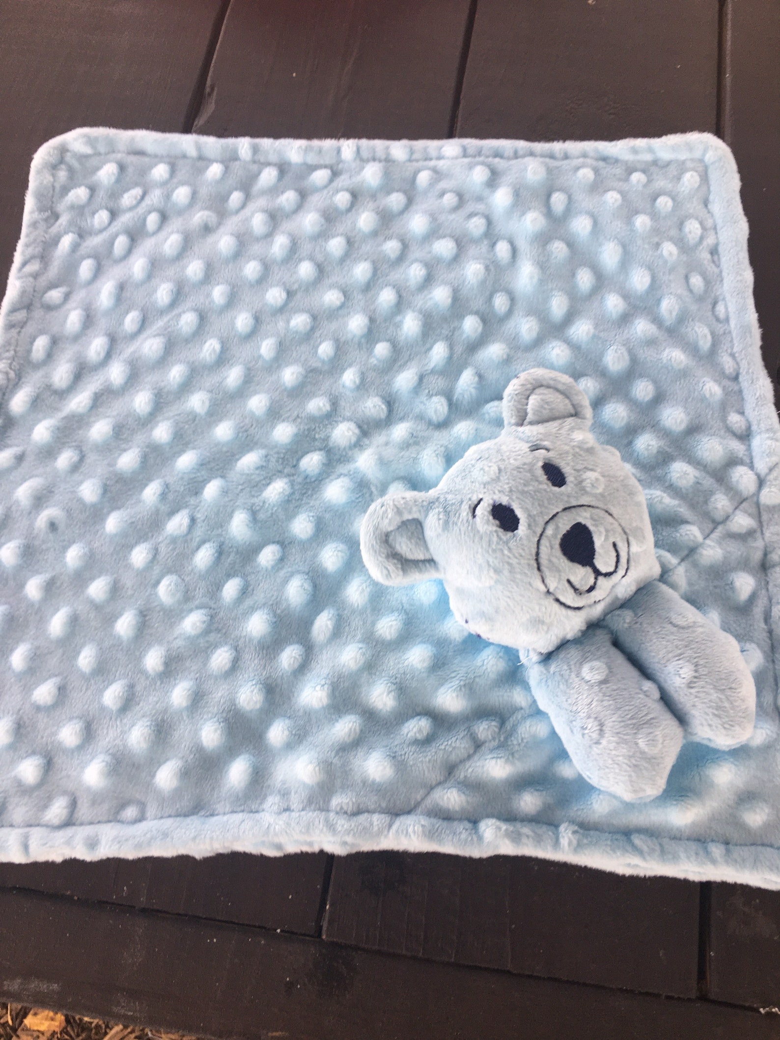 Bear Baby Blanket Animal Lovey Toddler Baby Blanket | Etsy