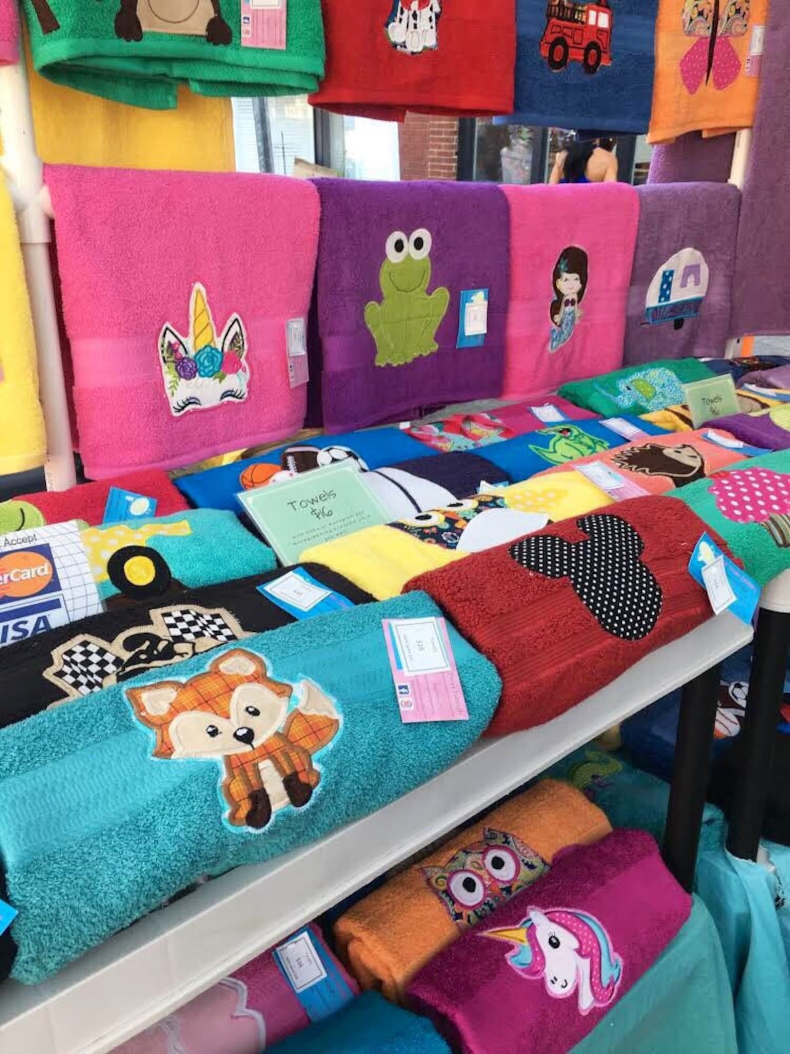 Teal Frog Towel, Frog Bath Towel, Kid's Frog Towel, Personalized Towel ...