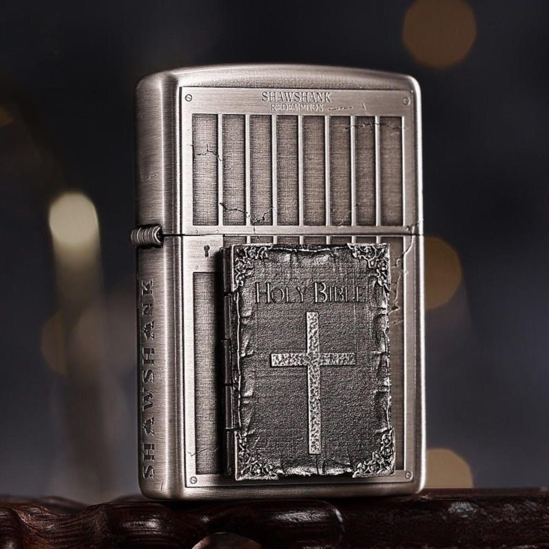 Limited Edition Zippo Lighter the Shawshank Redemption Design, Hidden ...