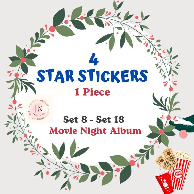 Star Stickers - Etsy