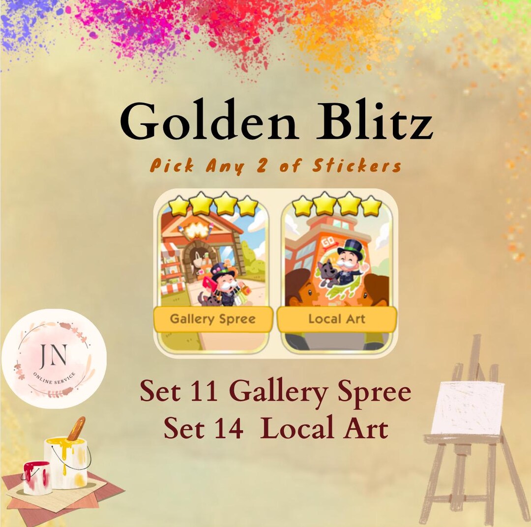 Mono Gold Gallery Spree & Local Art Any 2 Pieces - Etsy